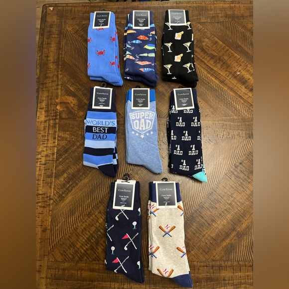 Club Room | Underwear & Socks | Club Room Mens Themed Crew Socks Pick ...